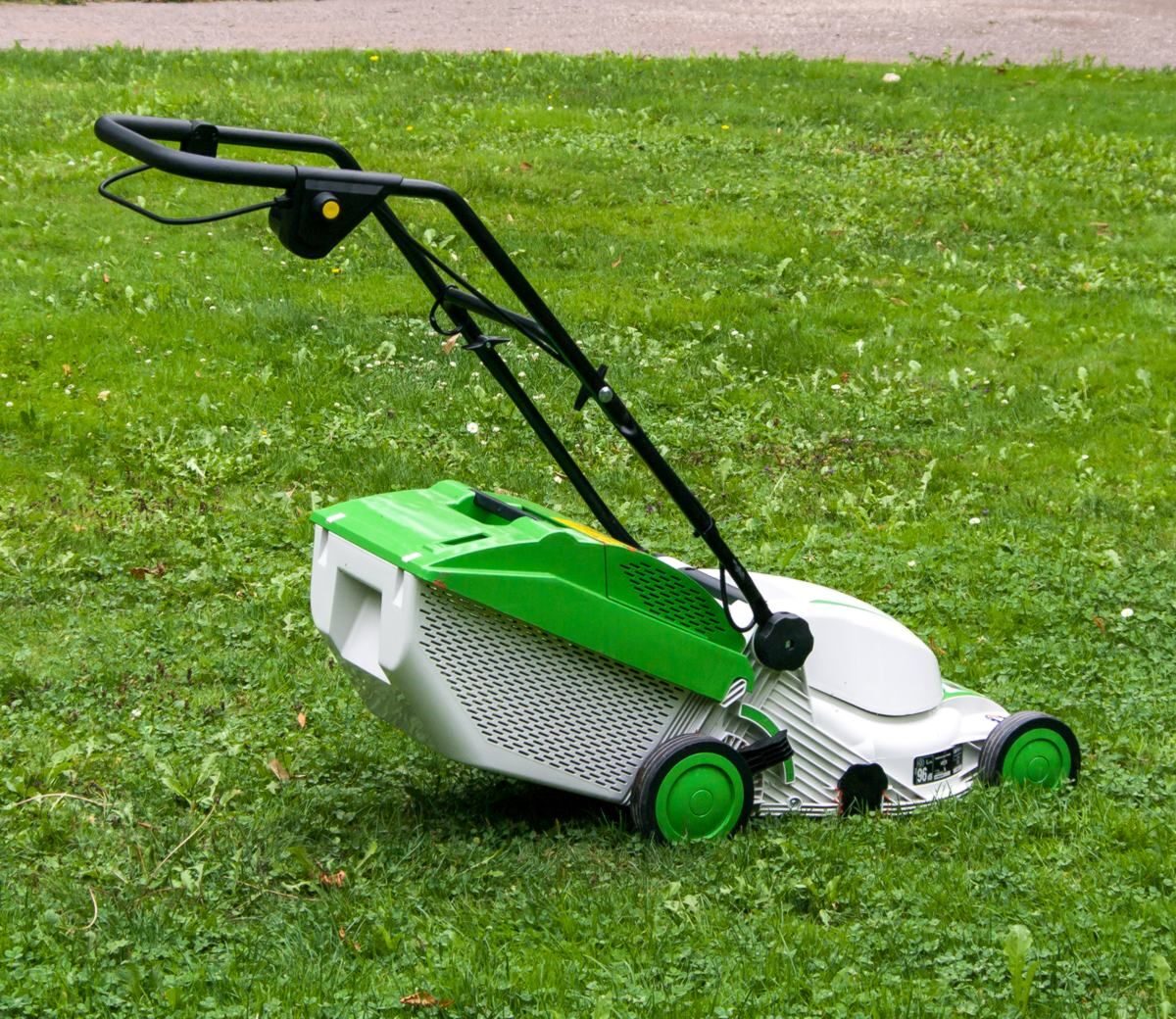 Ручная электрическая газонокосилка ETESIA DUOCUT VECS 37. Газонокосилка ...